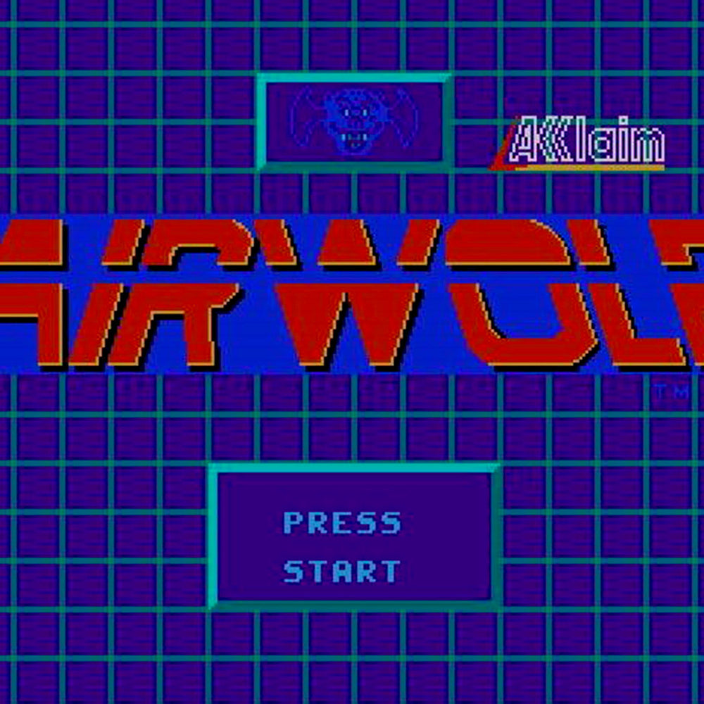 Airwolf NES Nintendo Game