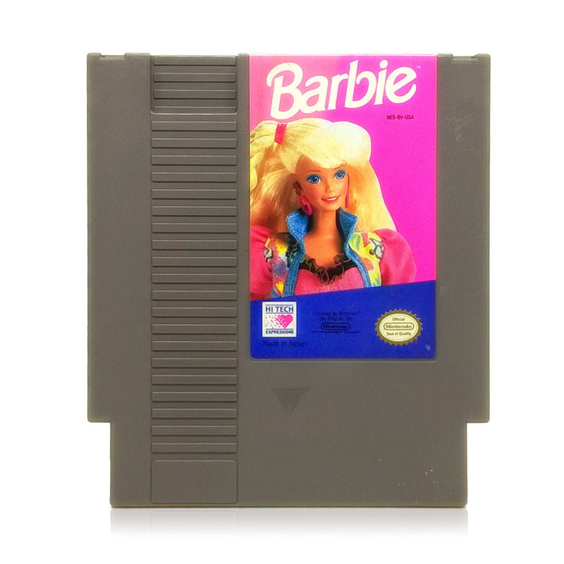 Barbie NES Nintendo Game