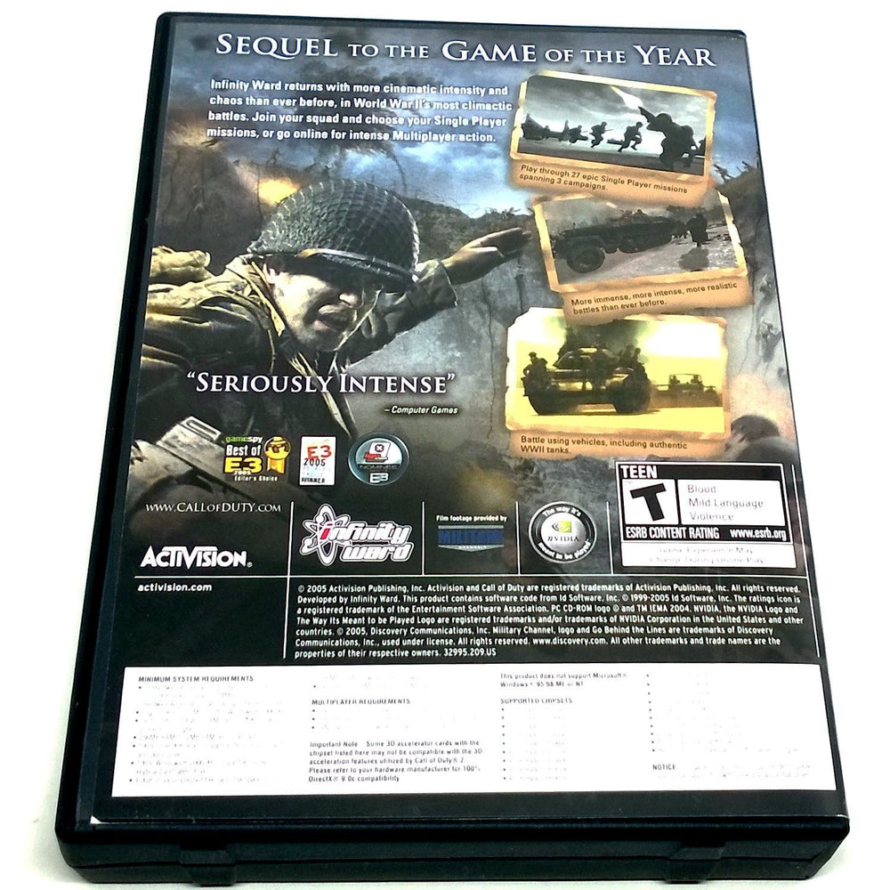 Call of Duty 2 for PC CD-ROM