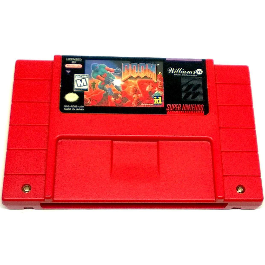 Doom SNES Super Nintendo Game