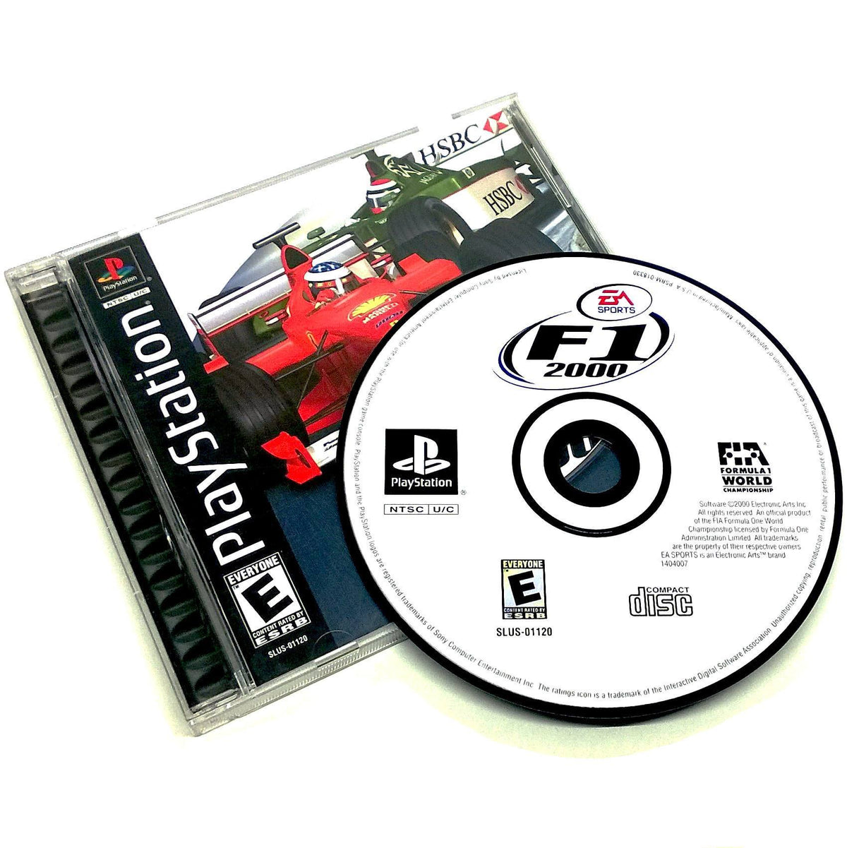 F1 2000 for PlayStation (PS1)