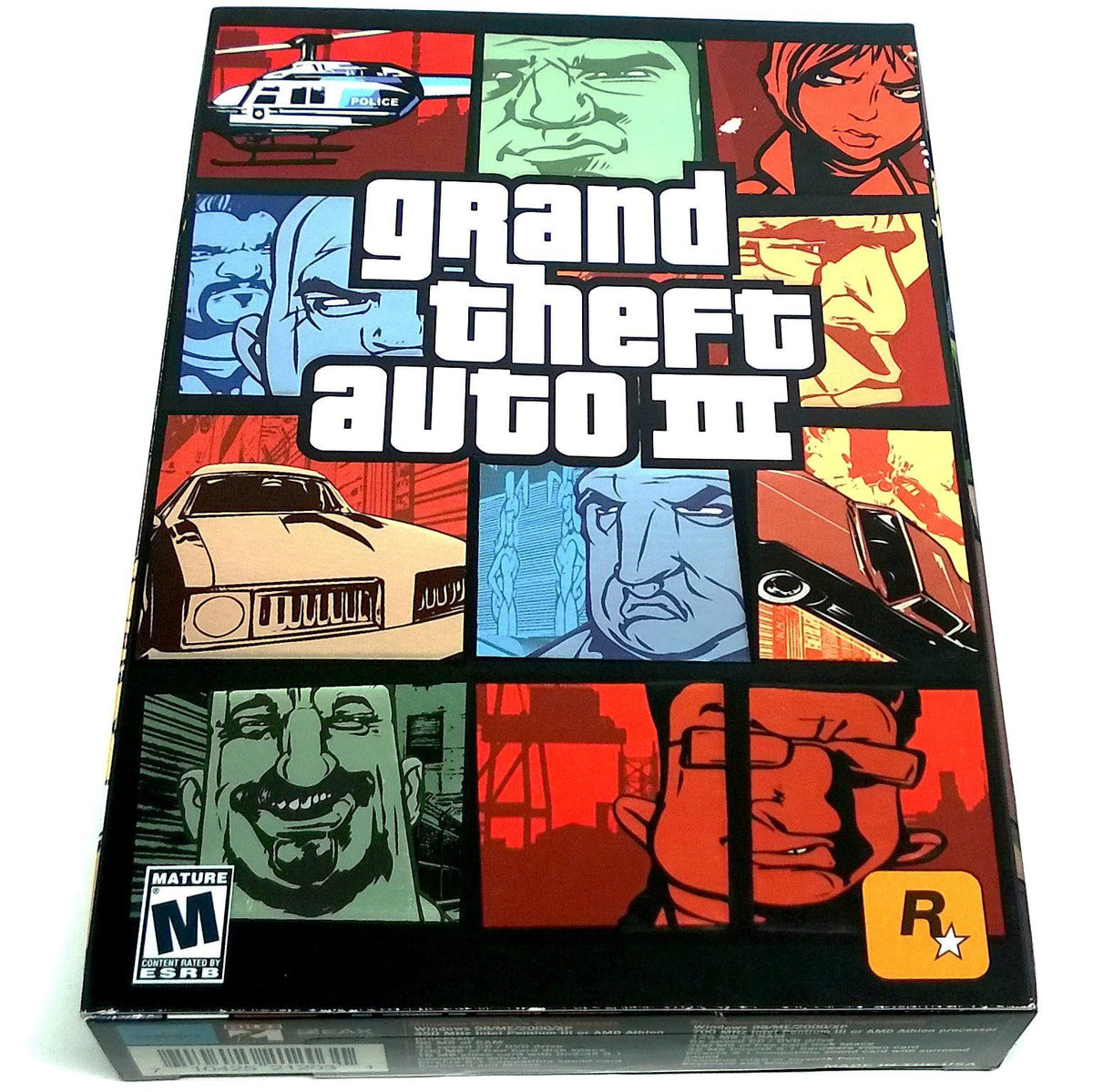 Grand Theft Auto III for PC CD-ROM