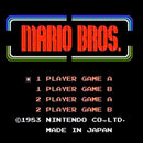 Mario Bros. NES Nintendo Game