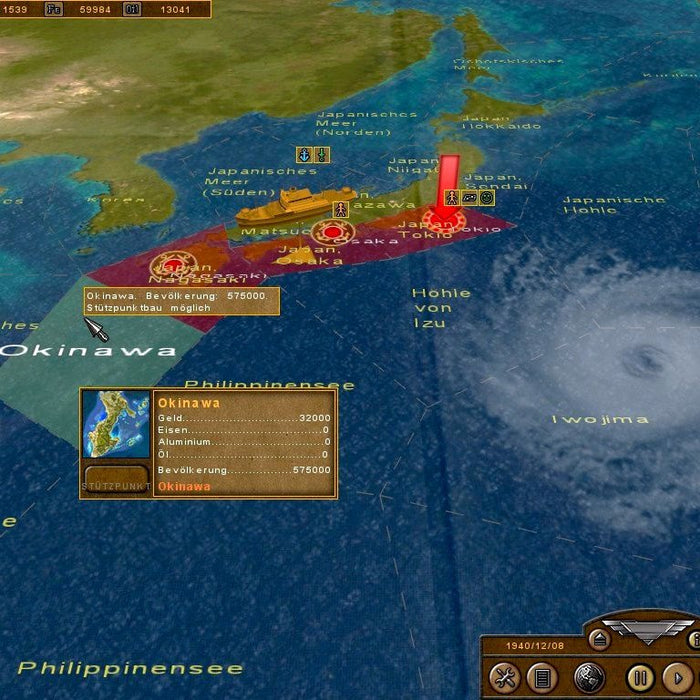 Pacific Storm PC CD-ROM Game