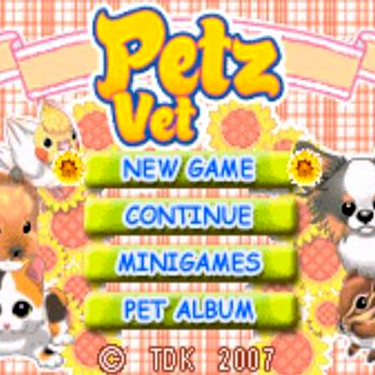 Petz Vet Nintendo GBA Game Boy Advance Game