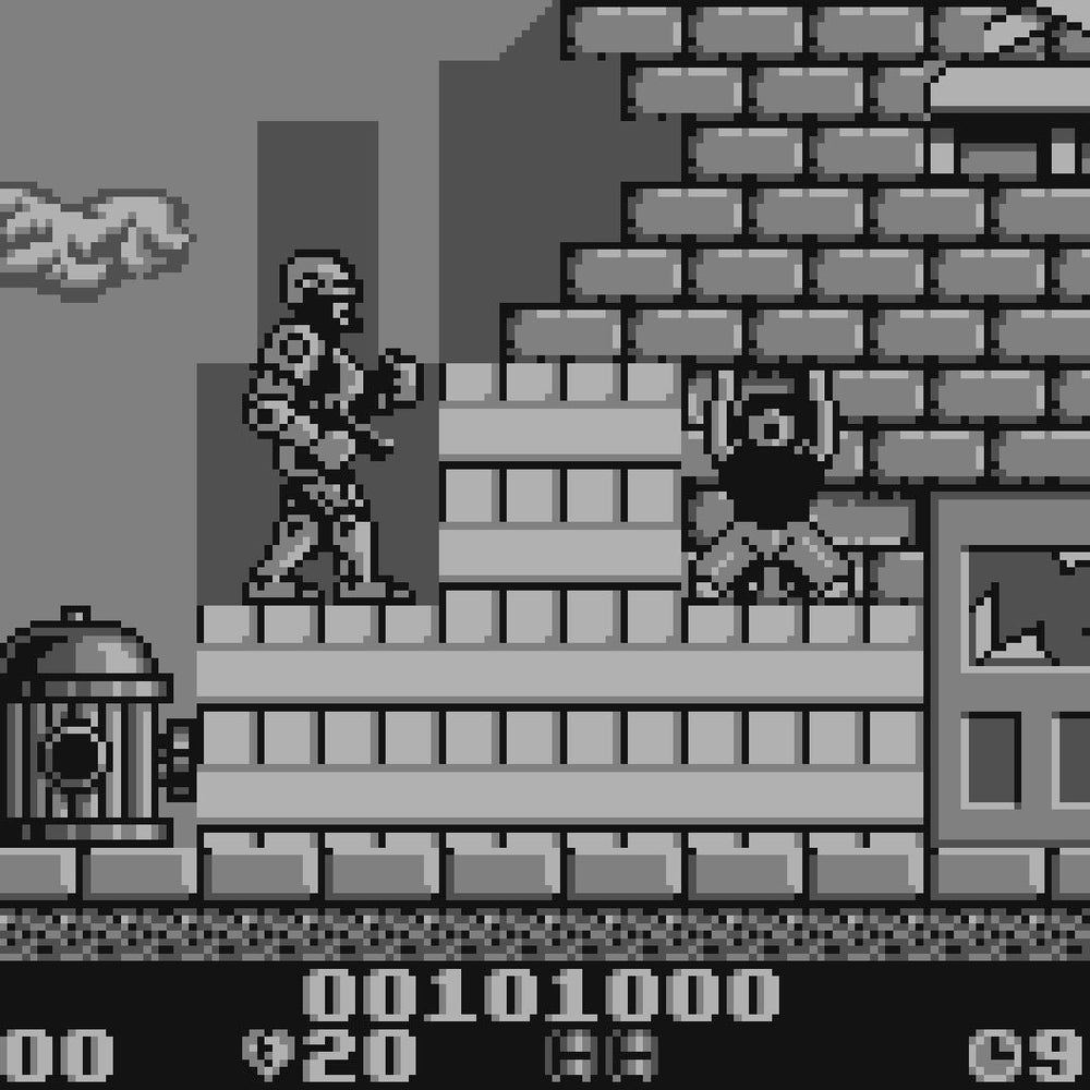 RoboCop 2 Nintendo Game Boy Game
