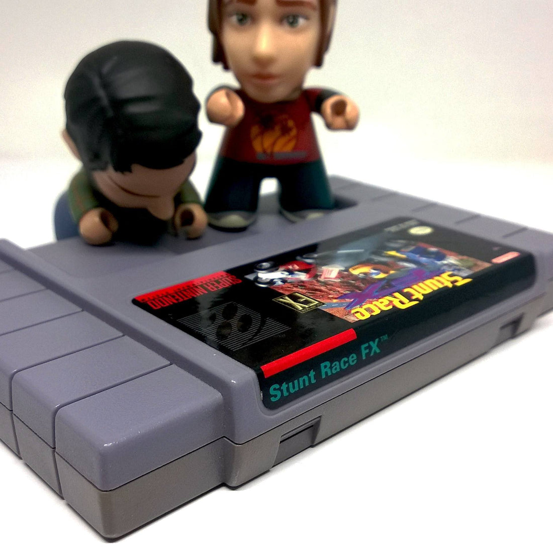 Stunt Race FX SNES Super Nintendo Game