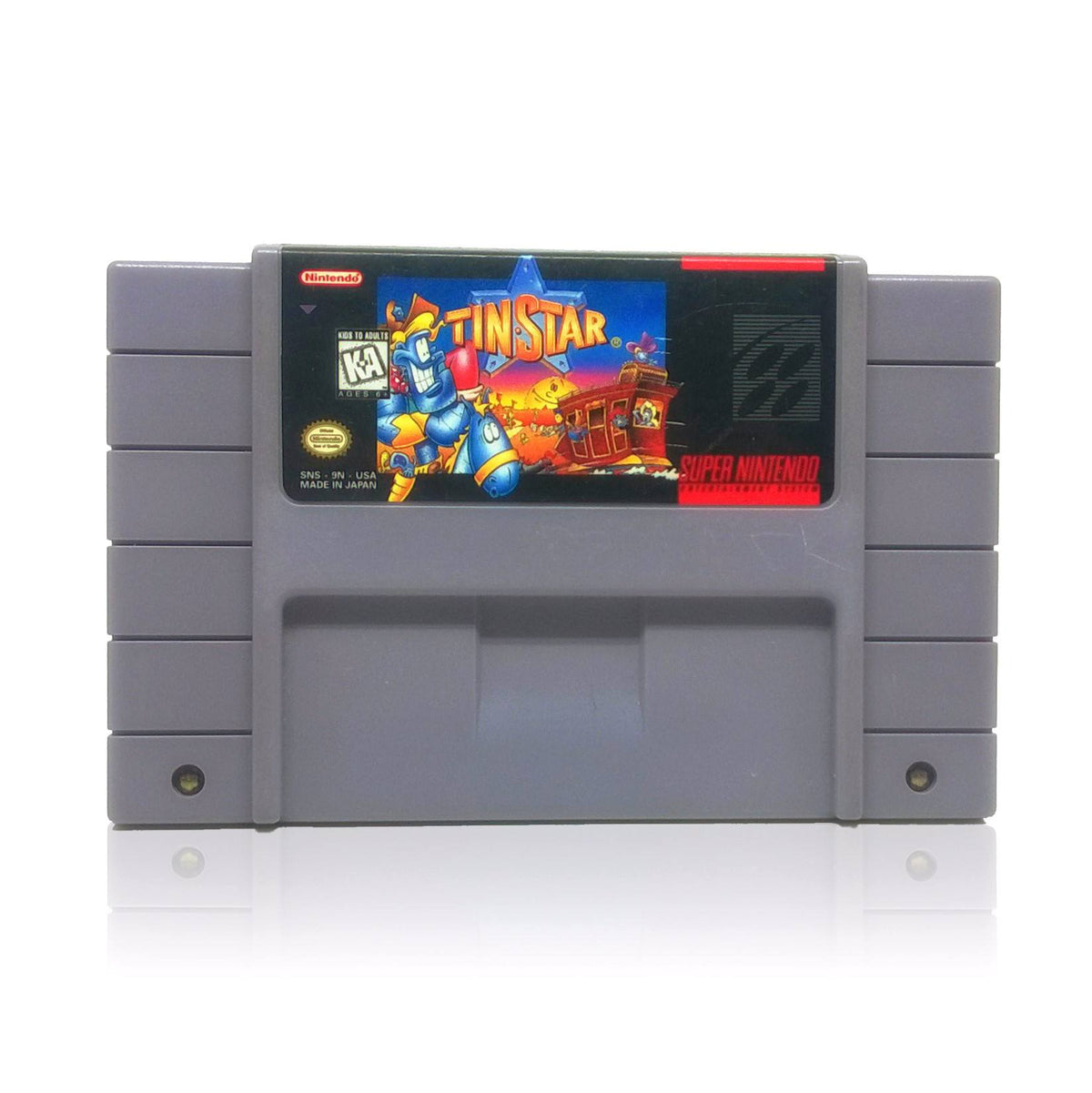 Tin Star SNES Super Nintendo Game