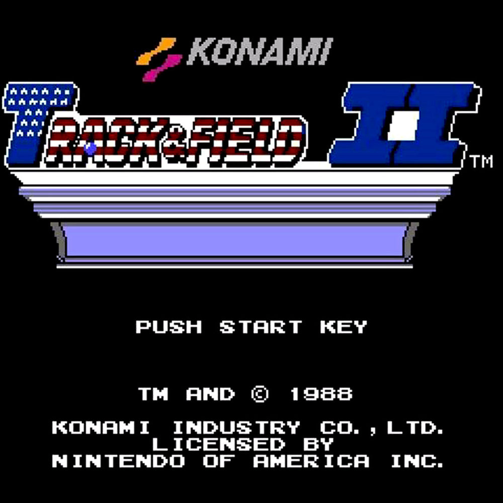 Track & Field II NES Nintendo Game