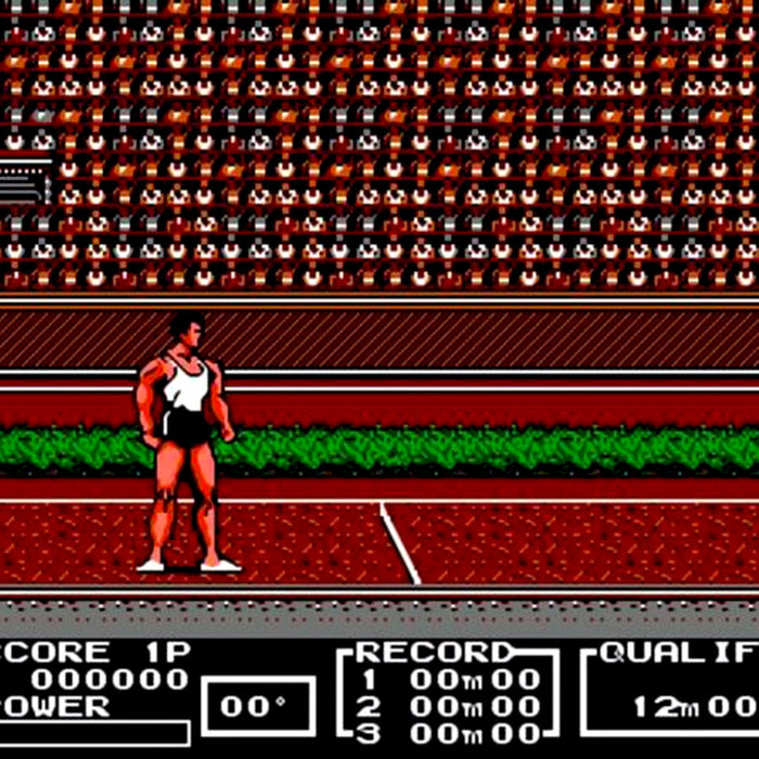 Track & Field II NES Nintendo Game