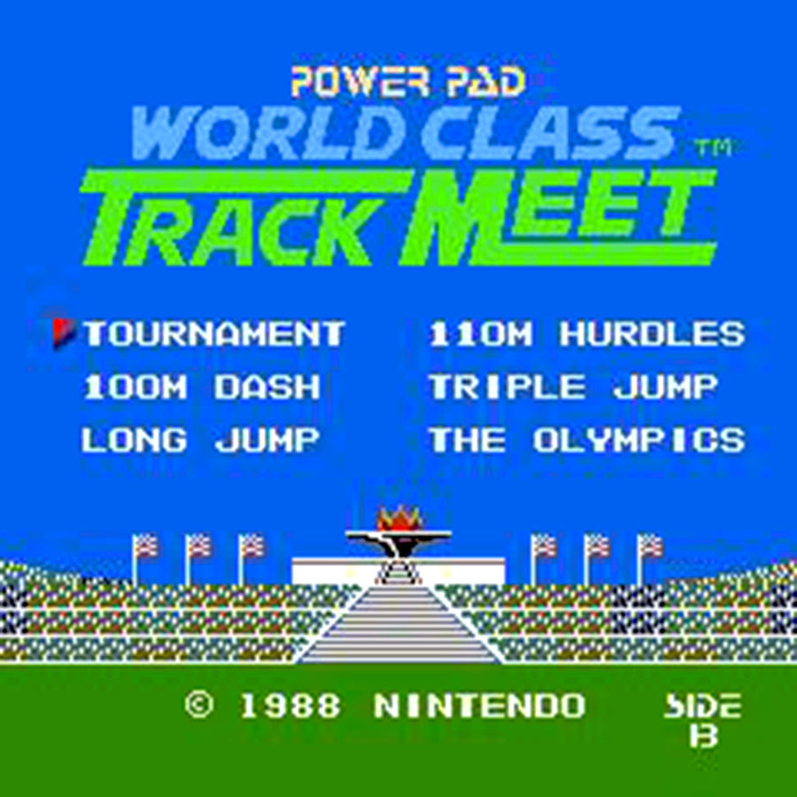 World Class Track Meet NES Nintendo Game