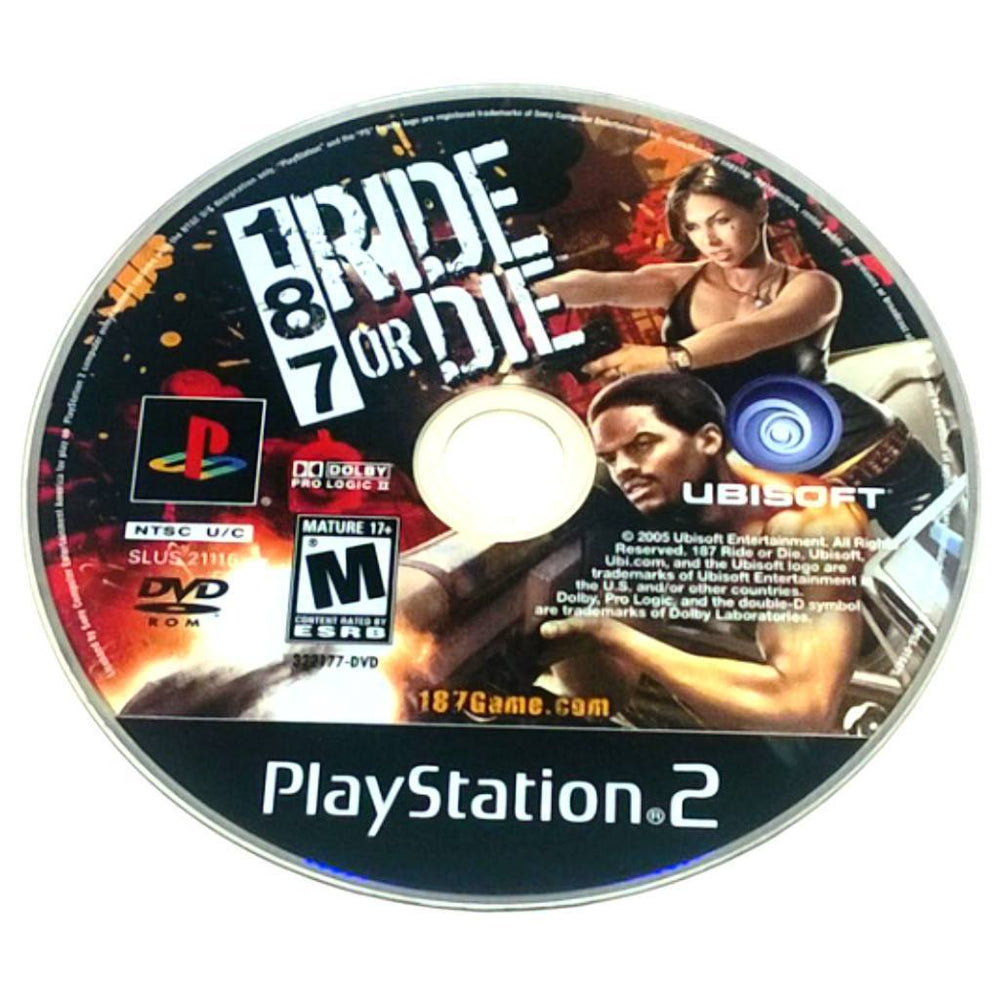 187 Ride or Die for PlayStation 2 (PS2)