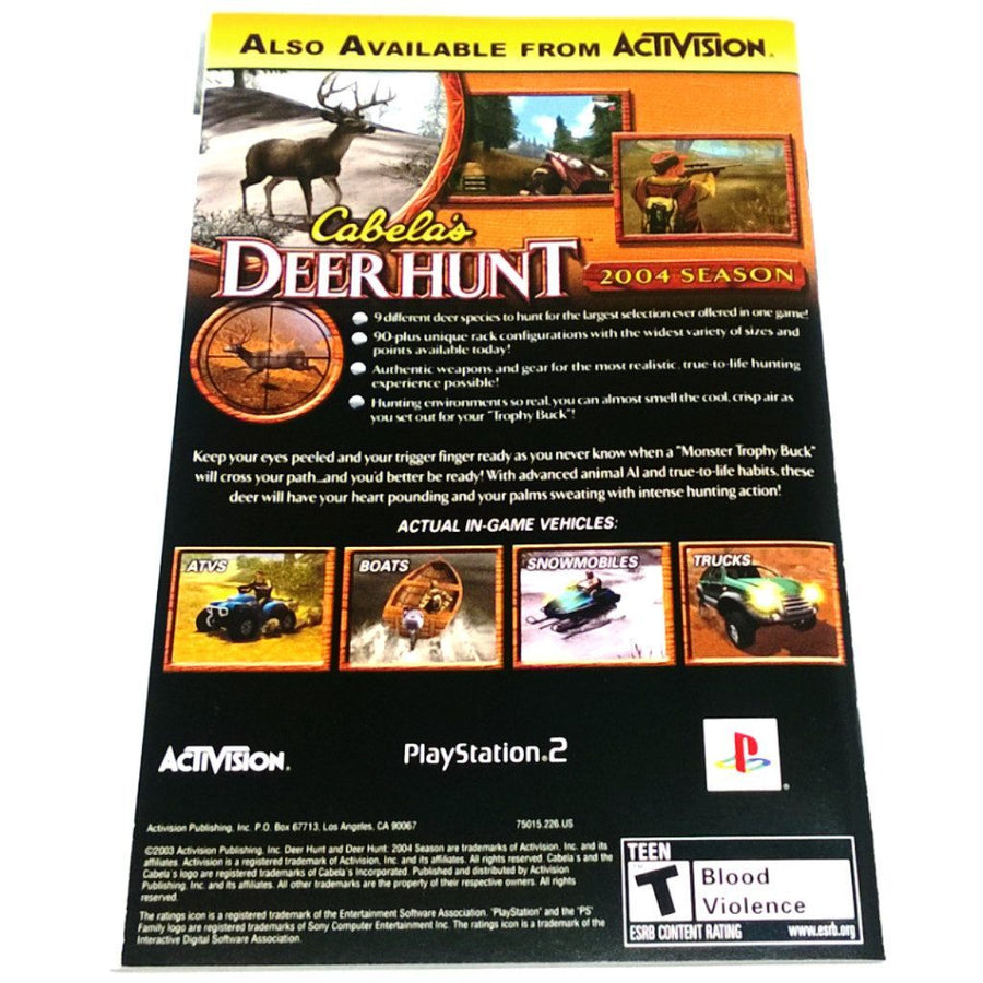 Cabela's Dangerous Hunts for PlayStation 2 (PS2)