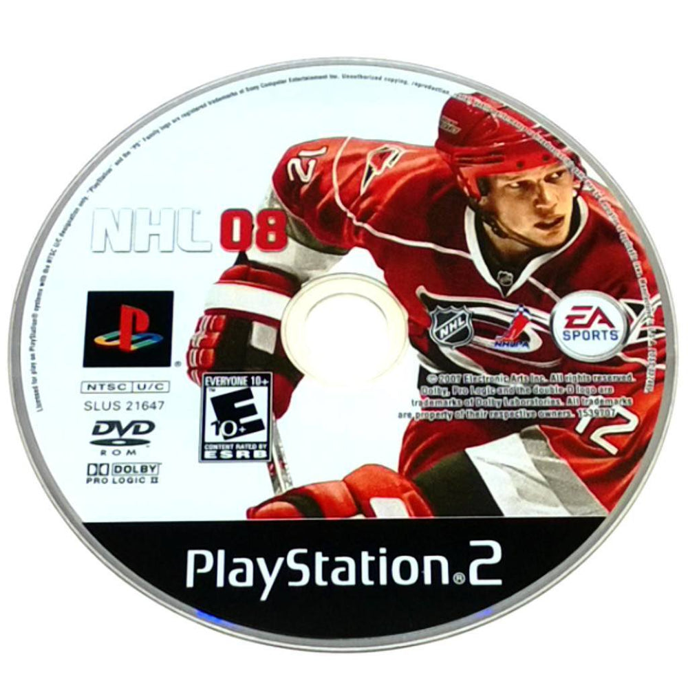 NHL 08 for PlayStation 2 (PS2)
