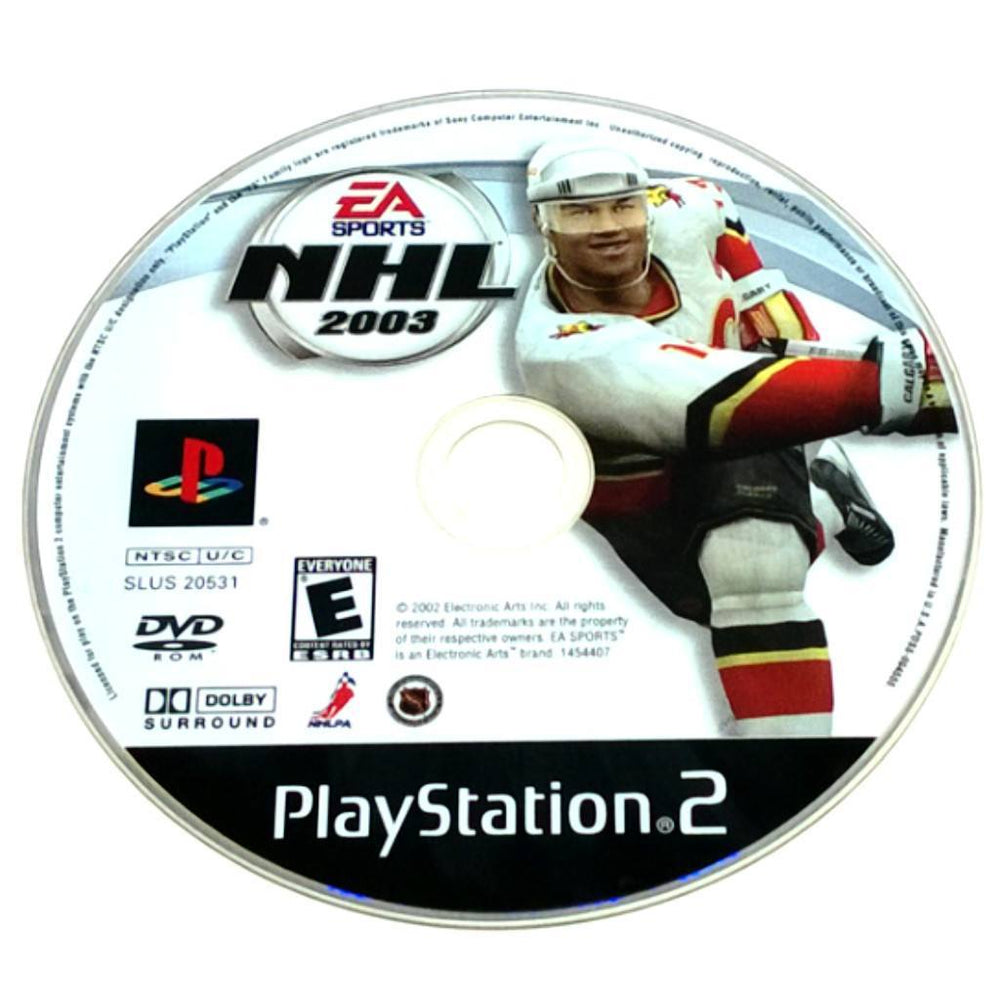 NHL 2003 for PlayStation 2 Game (PS2)