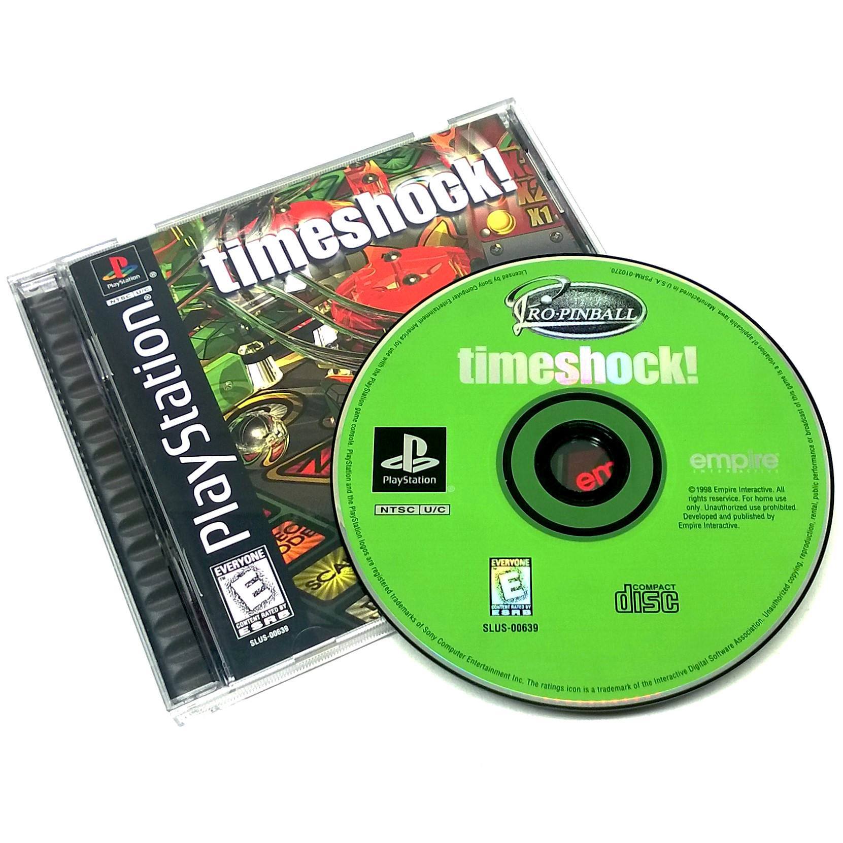 Pro Pinball: Timeshock! for PlayStation (PS1)