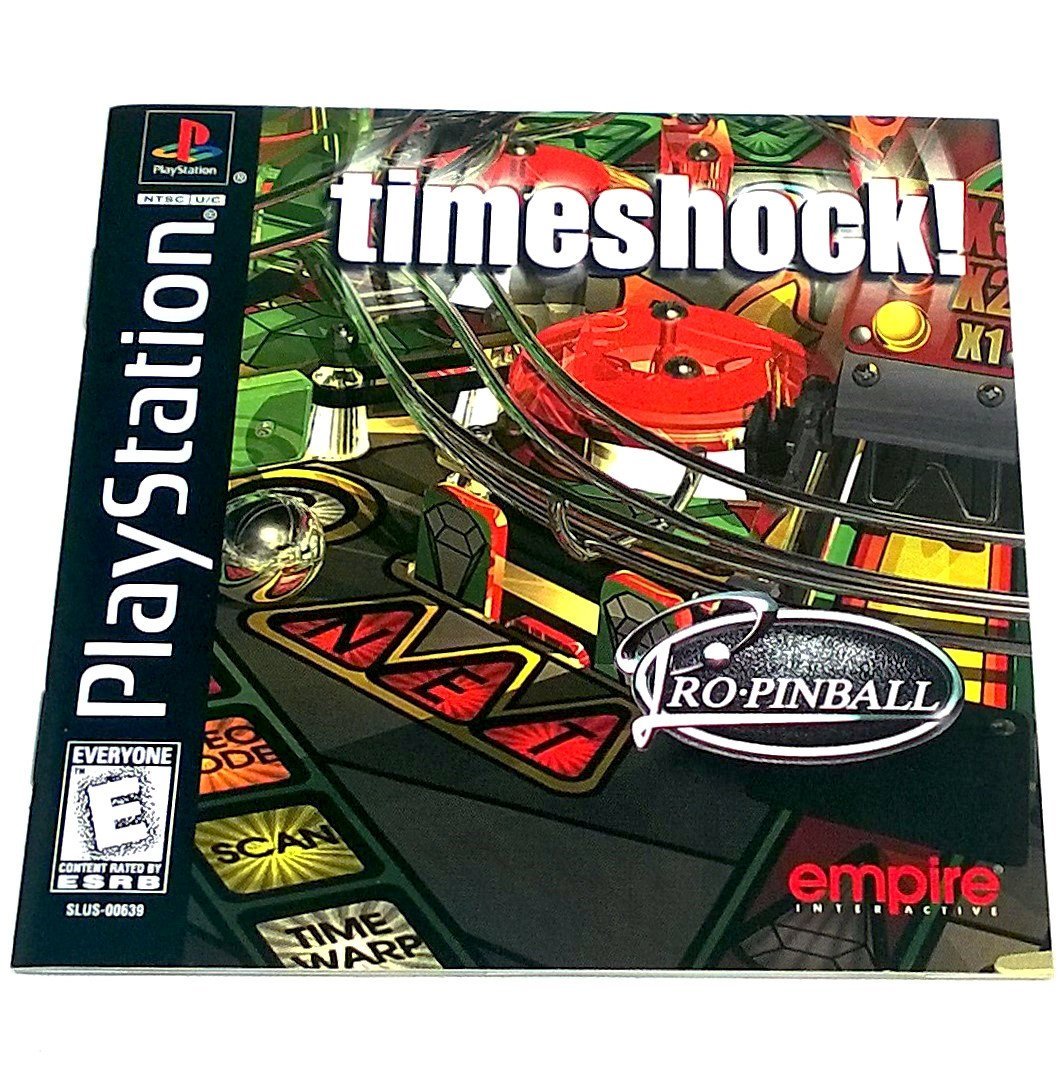 Pro Pinball: Timeshock! for PlayStation (PS1)