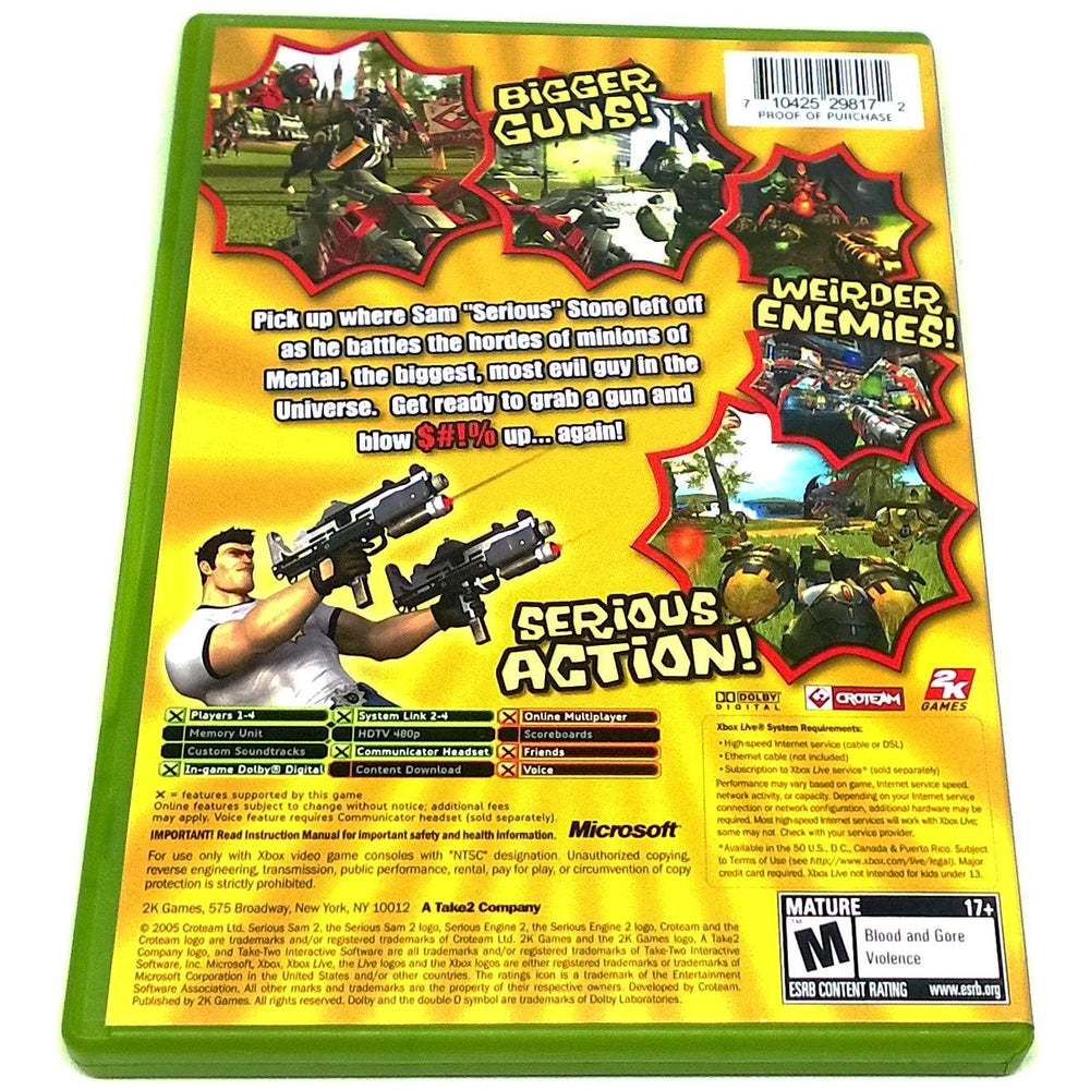 Serious Sam II for Xbox
